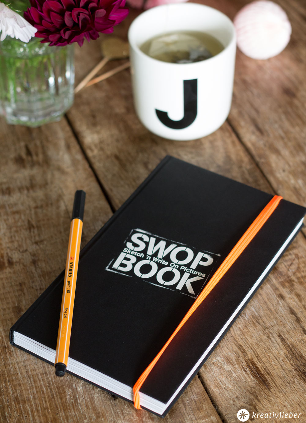 Fundstück: Swop Book - Notizbuch mit Fotoseiten