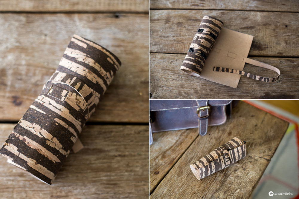 DIY Kabelrolle aus Kork - kreativfieber